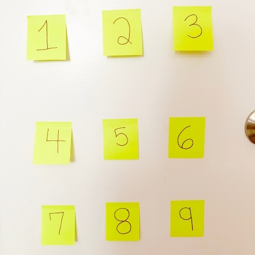 Number Matching Game For Toddlers printable Totschoolresources