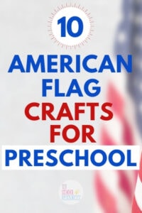 10 Easy American Flag Crafts {for Preschoolers} - totschoolresources.com