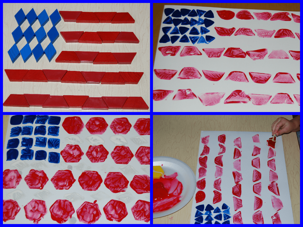 10 Easy American Flag Crafts {for Preschoolers} - totschoolresources.com
