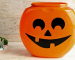 Easy Tide Pod Pumpkin {with face template} - totschoolresources.com