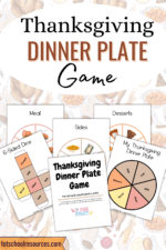 My Thanksgiving Dinner Plate {Thanksgiving Game for kids ...