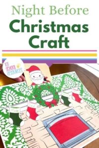 Twas the Night before Christmas {Santa craft for kids ...