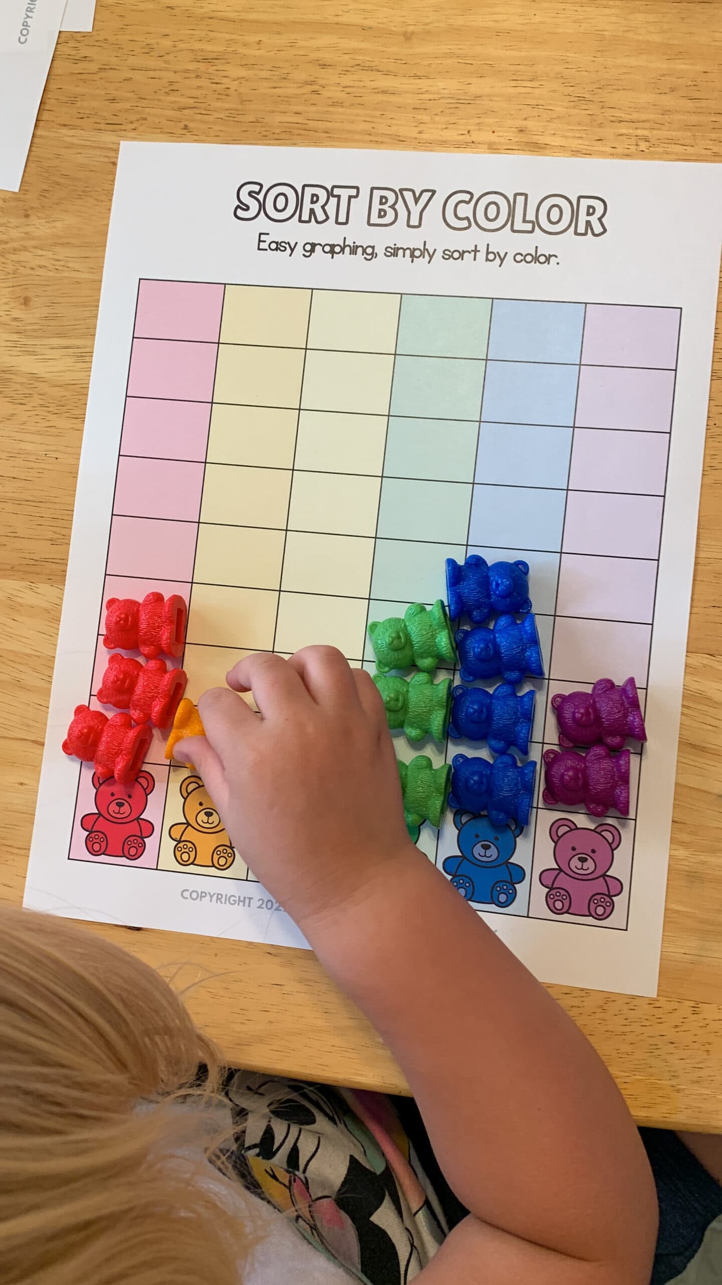 15 Fun Counting Bears Activities (& Printable Worksheets ...