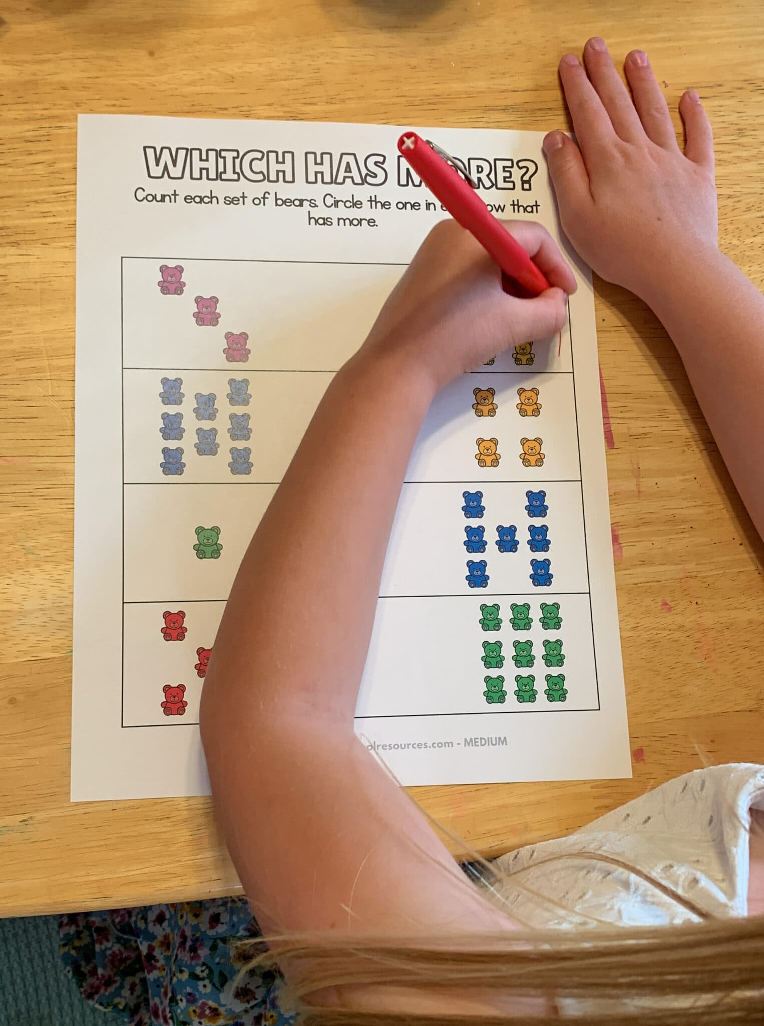 15 Fun Counting Bears Activities (& Printable Worksheets ...