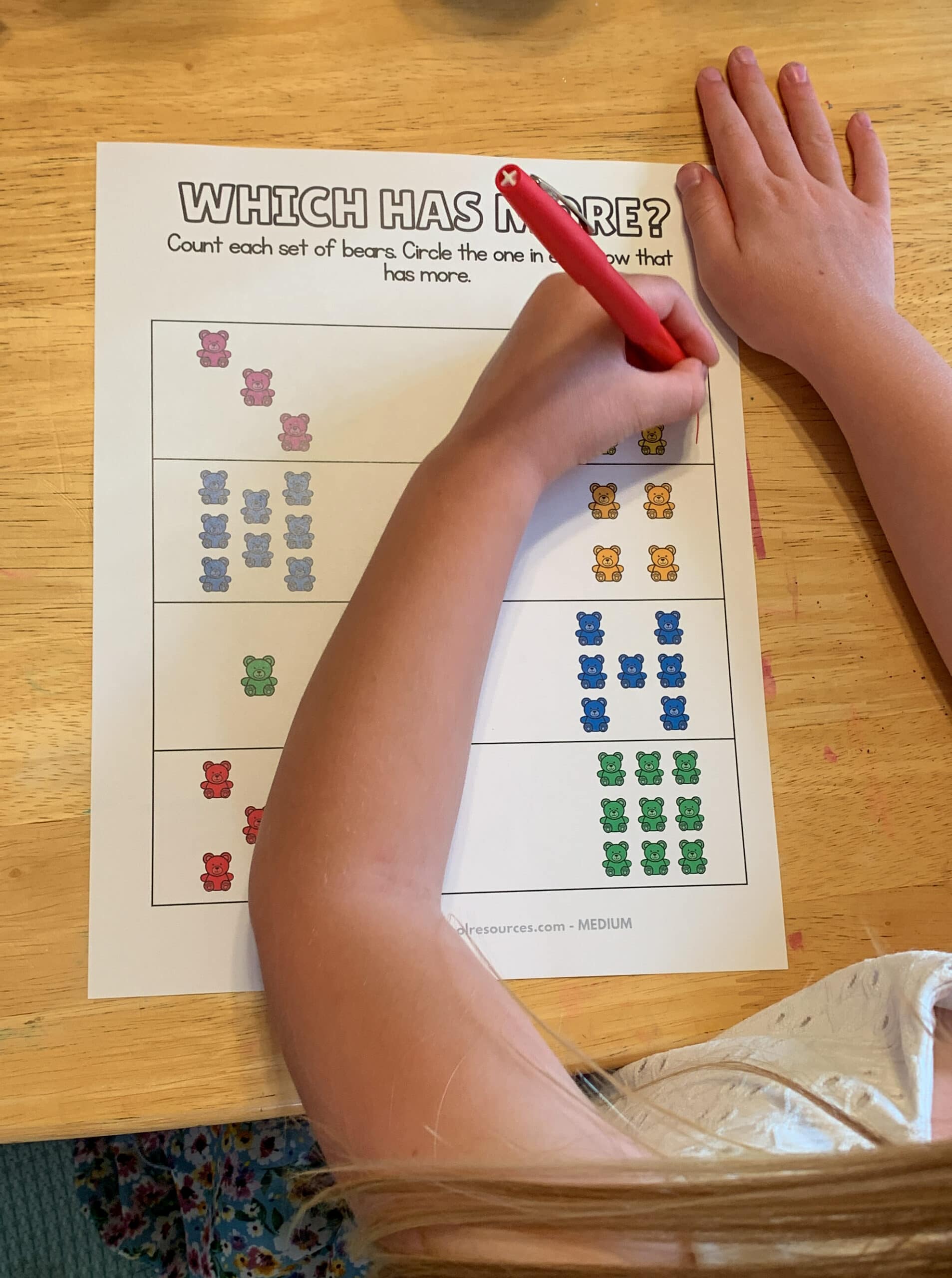 15 Fun Counting Bears Activities (& Printable Worksheets ...