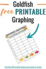 Goldfish Graphing, Yum! {Free Printable} - totschoolresources.com