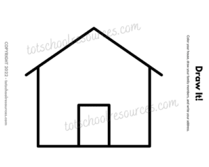 I Know My Address {FREE Printable} - totschoolresources.com