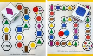 2D & 3D Shape Games for kids - totschoolresources.com