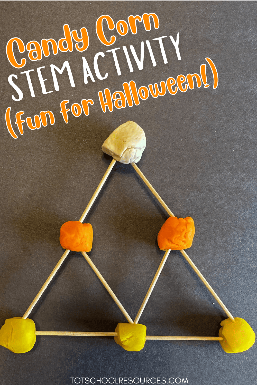 Candy Corn STEM Activity {levels for all ages} - totschoolresources.com