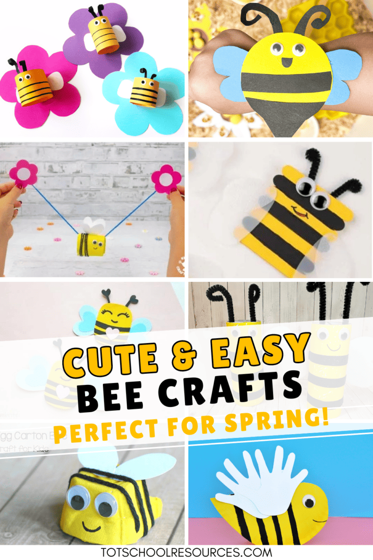 15 Buzzworthy Bee Crafts {for kids} - totschoolresources.com