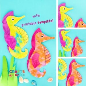 25 Best Ocean Animal Crafts {for kids} - totschoolresources.com