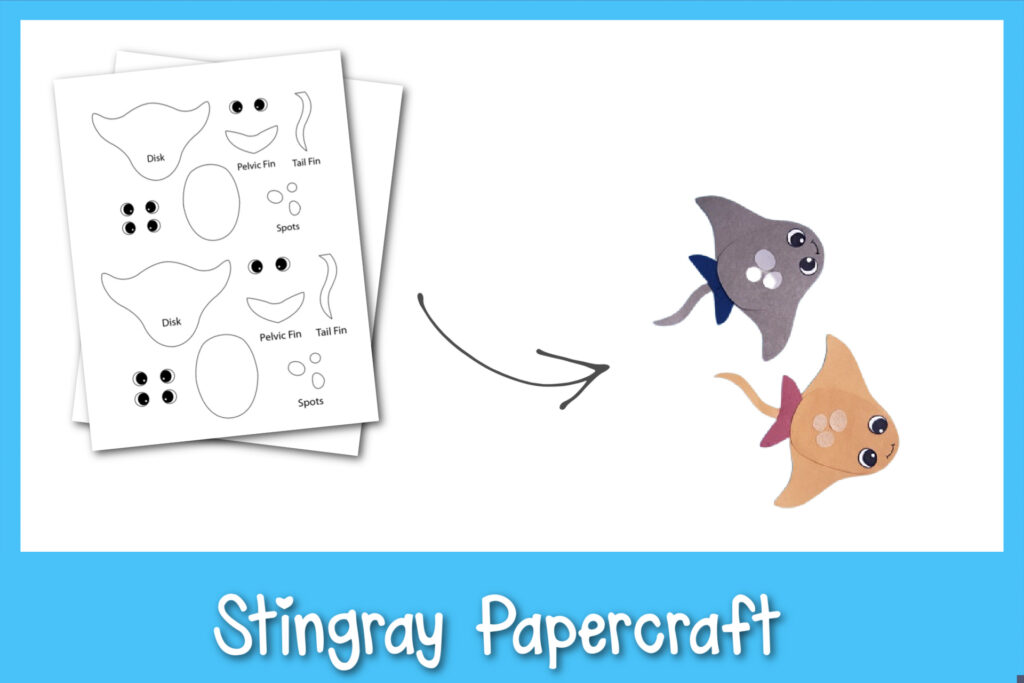 25 Best Ocean Animal Crafts {for kids} - totschoolresources.com