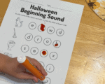 Halloween Beginning Sounds Worksheets {Kindergarten Activity ...