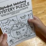 Halloween Alphabet Matching Puzzle{free printable worksheets ...